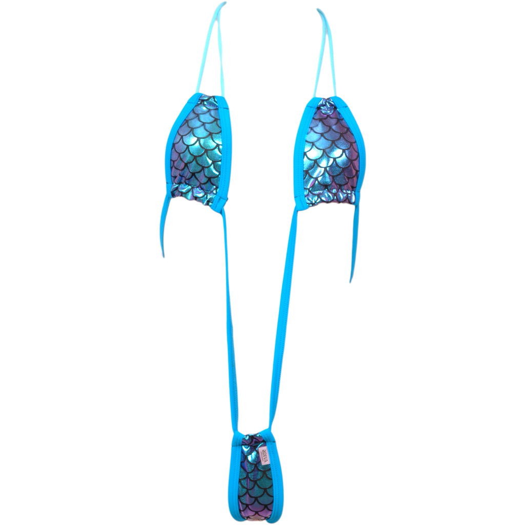 Scale Micro Halter Suspender Teddy – LingerRave