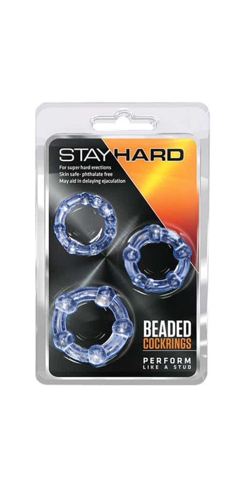 Stay Hard Beaded Rings – LingerRave